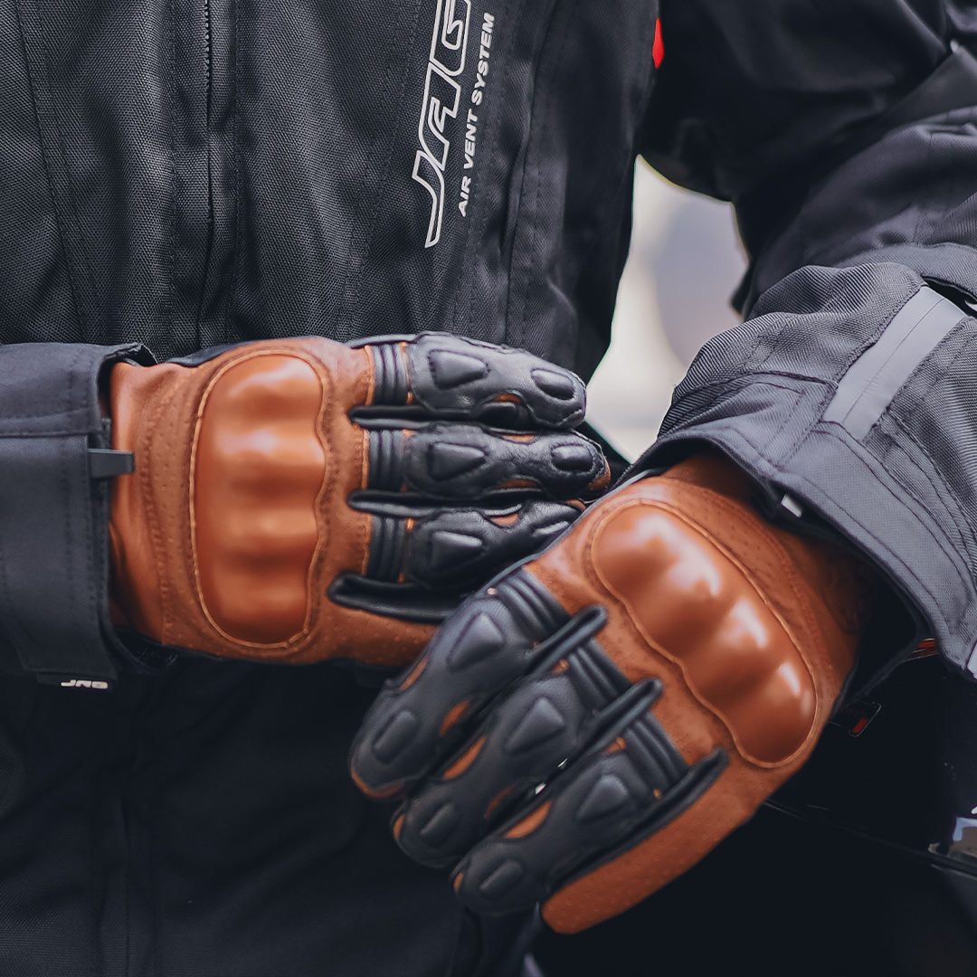 JAG Motorcycle Gloves for Riders | Premium Leather Gloves