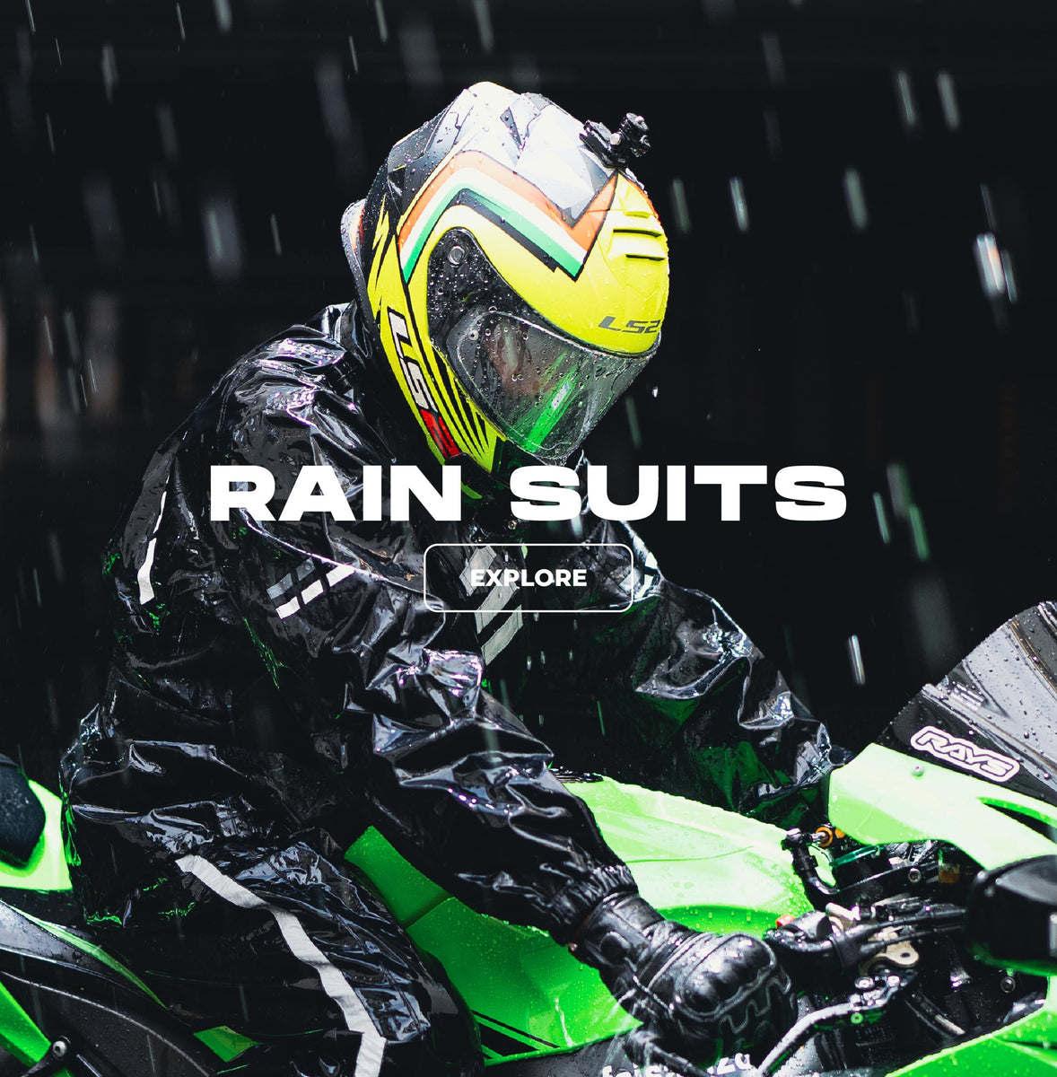 Shop Motorcycle Riding Rain Suits for Men & Women at Jagwear