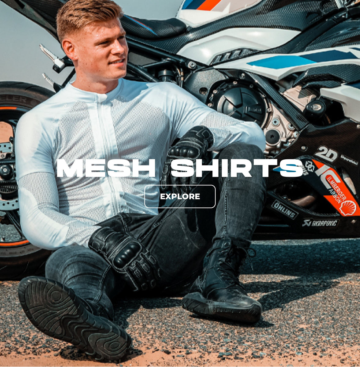 Buy Motorcycle Shirts at Jagwear - CE Certified Protection