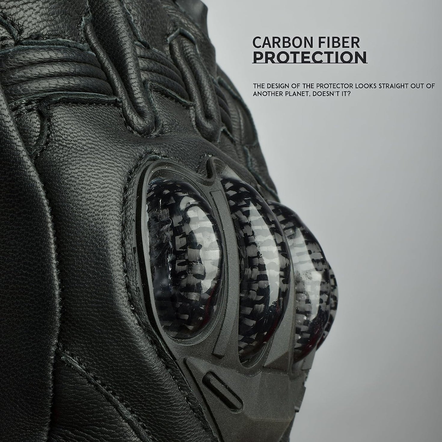 Gladiator Motorcycle Gloves Black: Genuine Leather | Jagwear