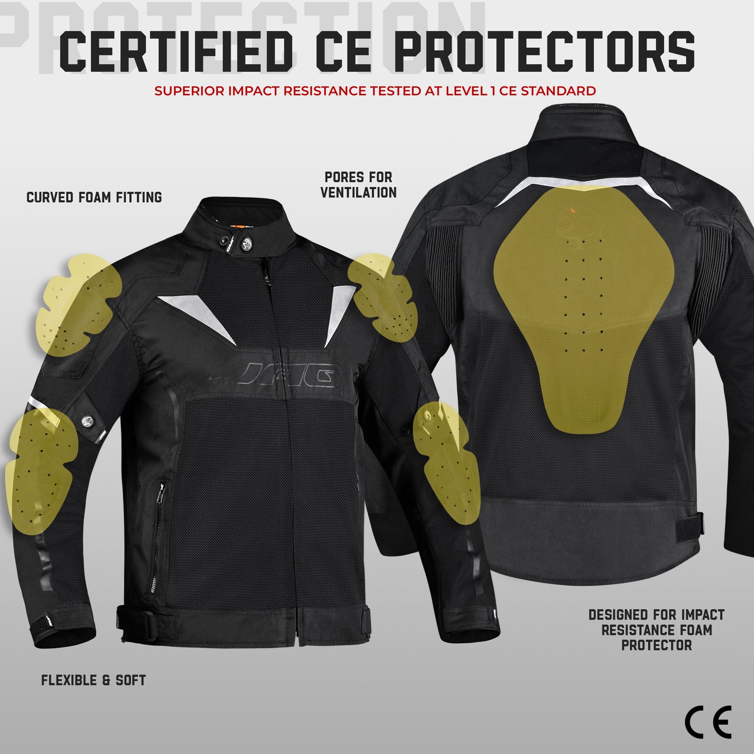 JAG Horizon Motorcycle Jacket - CE Certified | Jagwear