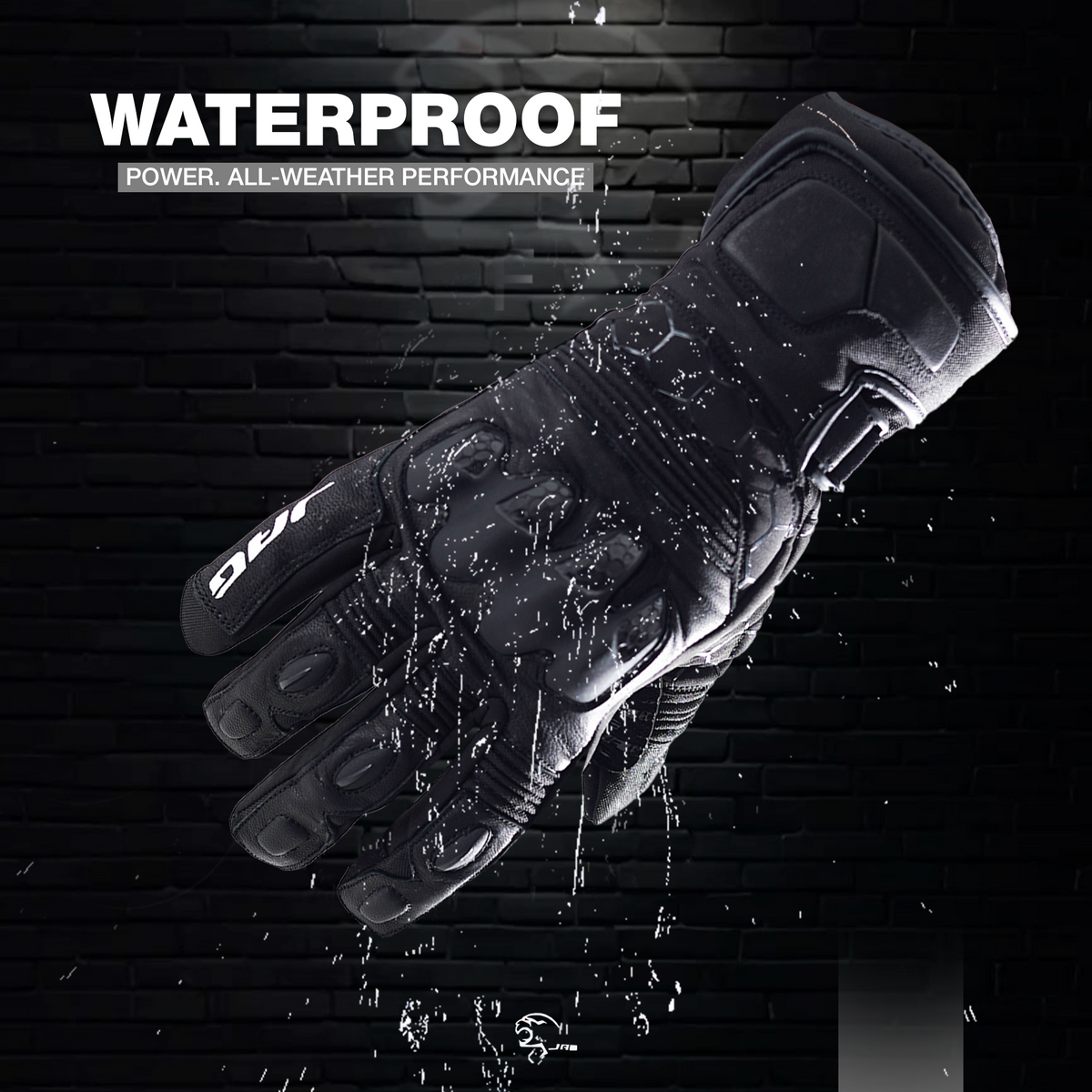 Viper Winter Leather Gloves | Touchscreen Design